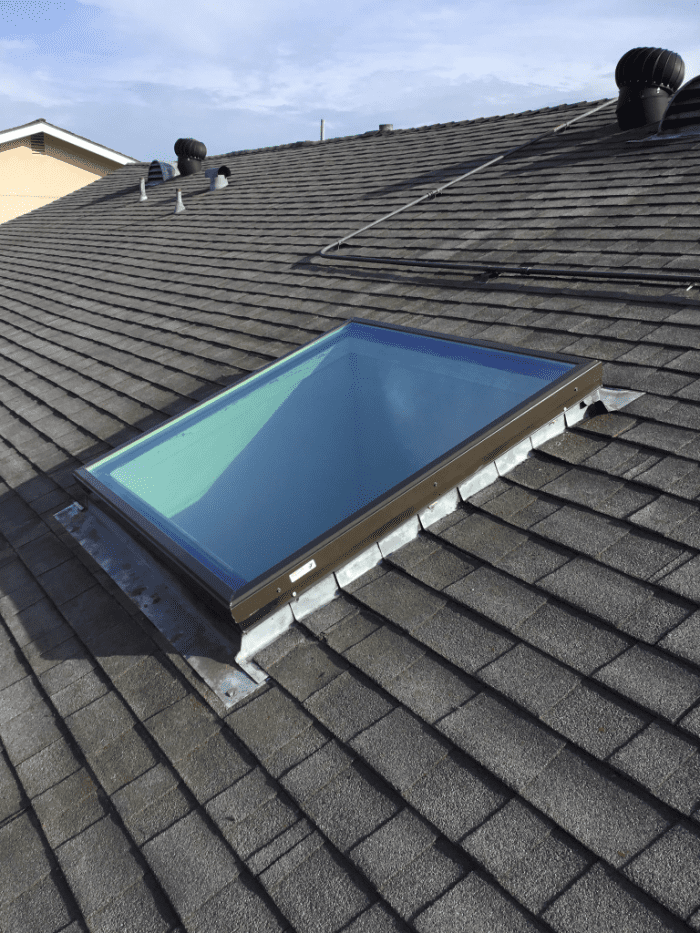 Skylight Replacement Gallery - See before and after skylight pictures